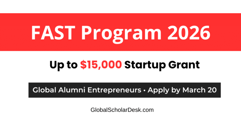 Mastercard Foundation FAST Program 2026 (Up To $15,000 Grant ...
